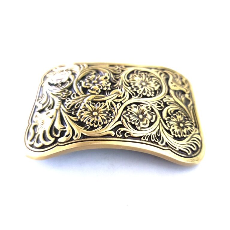 Vintage Luxury Design Flowers Belt Buckle | Free Shipping!