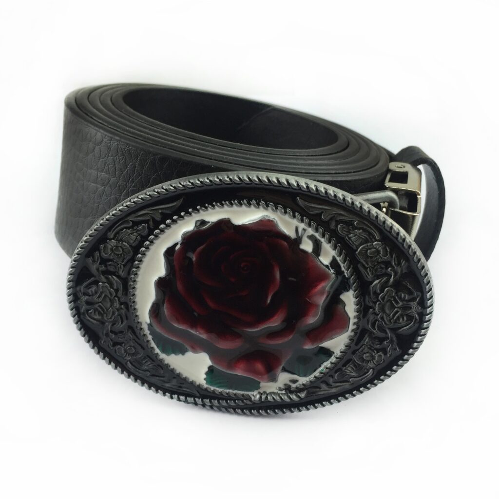 Rose Flower Vintage Belt Buckle | Free Shipping!