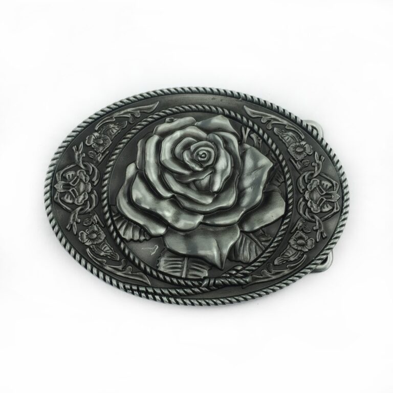 Rose Flower Vintage Belt Buckle | Free Shipping!