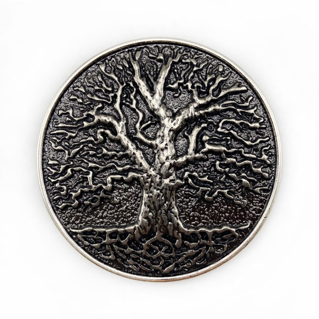 Big Tree Round Buckle | Free Shipping!